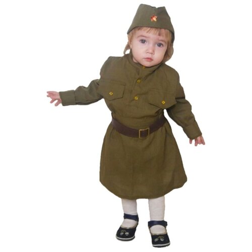 Военная форма малышка Солдаточка, 92-104см, 2-3года