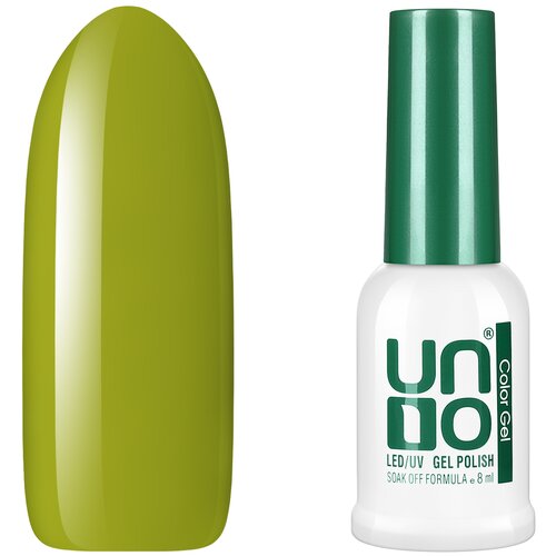 Гель лак для ногтей UNO Color Gel № 60, Wasabi, 8 мл