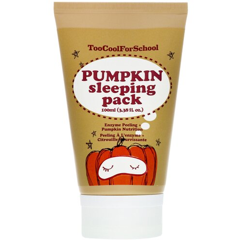 Too cool for School Ночная маска Pumpkin Sleeping Pack, 100 г, 100 мл