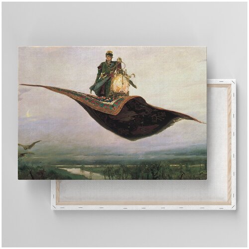 Картина на холсте с подрамником / Васнецов Виктор - Ковёр самолёт, 1880