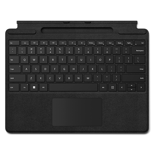 Клавиатура Microsoft Surface Pro X/8/9 Signature Keyboard Alcantara (Black) RUS