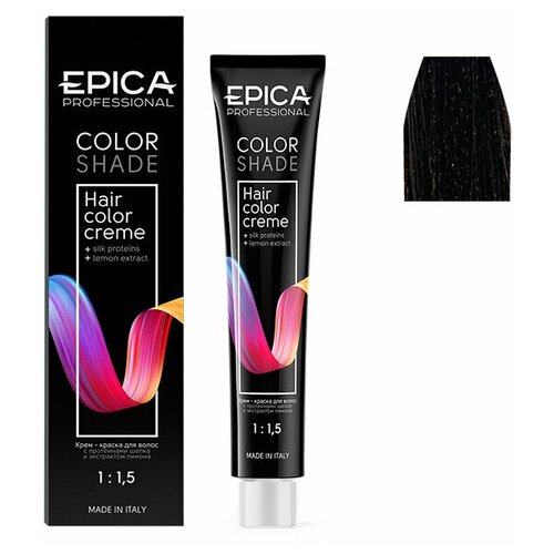 EPICA Professional Color Shade крем-краска для волос, 4.18 шатен морозный шоколад, 100 мл