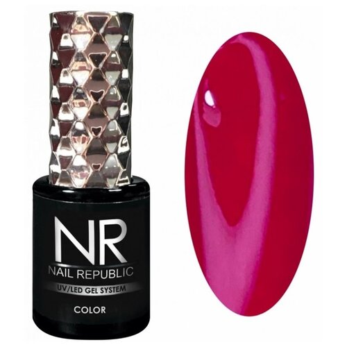 Nail Republic гель-лак для ногтей Color, 10 мл, 10 г, 207 фалунский красный