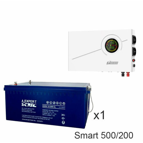 ИБП Powerman Smart 500 INV + ETALON AHRX 12-200 GL