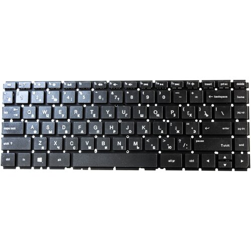 Клавиатура для HP 14-AB Черная p/n: HR02-C US 797212-001, NSK-CX0SW 01
