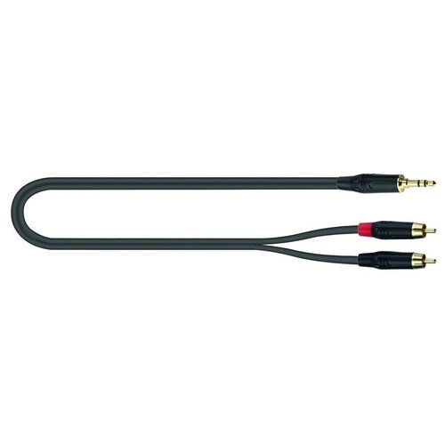 Кабель аудио 1xMini Jack - 2xRCA QUIK LOK JUST J352RCA 1 1.0m