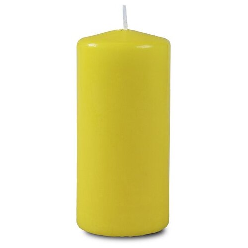 Набор свечей Омский Свечной пеньковая 12.5 х 6 см, желтый