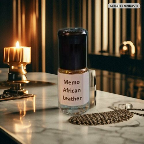 Масляные духи - Memo African Leather