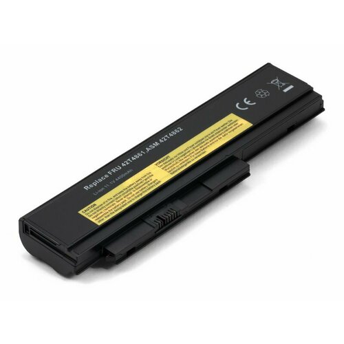 Аккумуляторная батарея для ноутбука Lenovo 42T4866 11.1V (4400mAh)