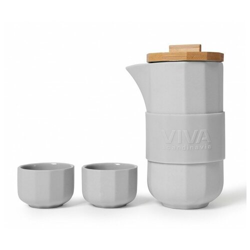 Чайный набор Alexander, 5 предметов, серый, Viva Scandinavia