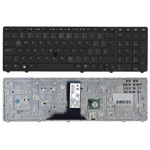 Клавиатура для ноутбука HP 9Z. N6GPV.70R серая с указателем без подстветки