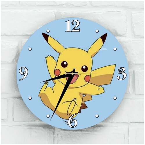 Настенные часы Пикачу Pikachu 30