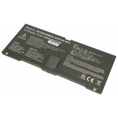 Аккумуляторная батарея для ноутбука HP Compaq ProBook 5330m (HSTNN-DB0H) 41-44Wh OEM черная