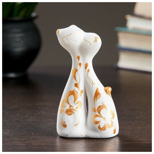 Хорошие сувениры Фигура "Коты влюбленные" белые 3х65х12см