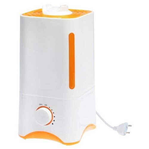 Увлажнитель воздуха с функцией ароматизации Luazon Home LHU-05, белый/оранжевый