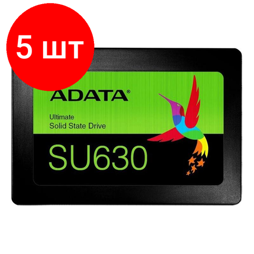 Комплект 5 штук, SSD накопитель A-Data Ultimate SU630 2.5 SATA 240Gb(ASU630SS-240GQ-R)