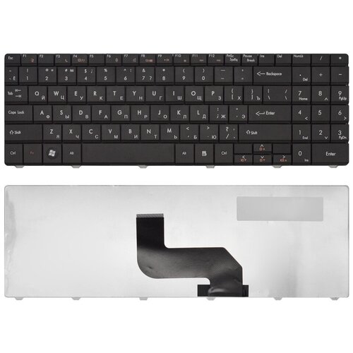 Клавиатура для ноутбука PACKARD BELL TJ75 черная