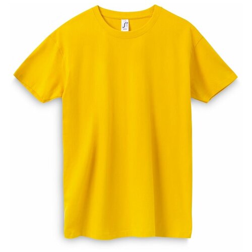 Футболка Sol's, размер 64-66, желтый