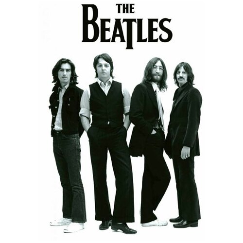 Плакат The Beatles / Формат А3 (30х42 см) / Постер интерьерный / Без рамы