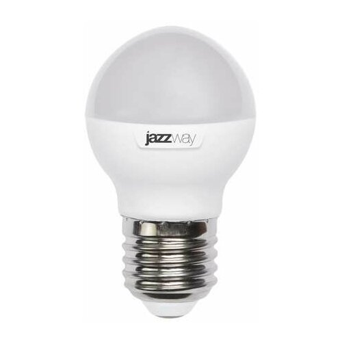 Лампа светодиодная PLED-SP-G45 7Вт шар 3000К тепл. бел. E27 540лм 230В JazzWay 1027863-2 (3шт. в упак.)