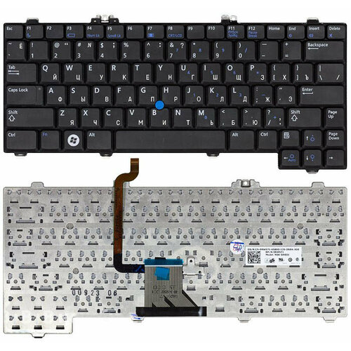 Клавиатура для ноутбука Dell NSK-DA101 русская, черная с указателем