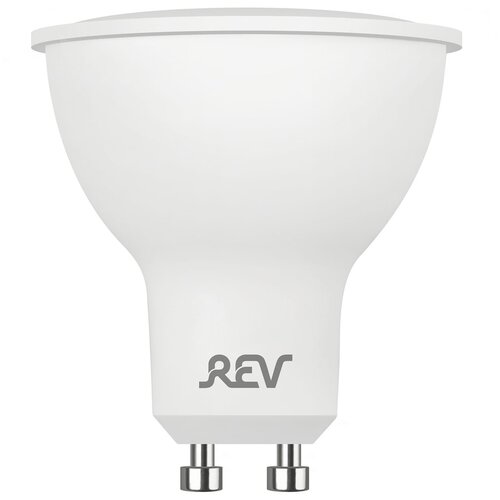 Лампа светодиодная REV 32327 3, GU10, PAR16, 3 Вт, 4000 К