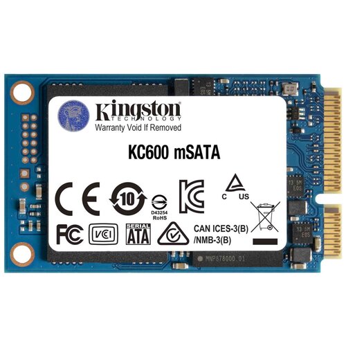 Твердотельный накопитель Kingston KC600 mSATA SKC600MS/1024G