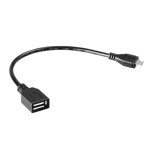 Аксессуар Akasa MicroUSB Male - USB Type-A Female OTG AK-CBUB25-15BK