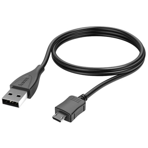 Кабель HAMA USB - microUSB (00173891) 1 м черный
