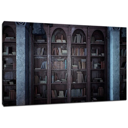 Картина Уютная стена "Секретная библиотека" 110х60 см