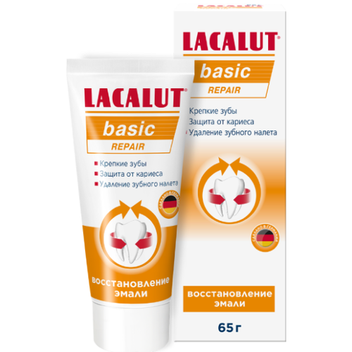 Зубная паста Lacalut basic repair, 65 г