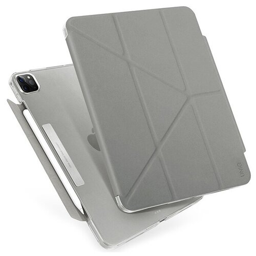 Чехол Uniq Camden Case для iPad Pro 11" (2020-2021) серый (Grey)