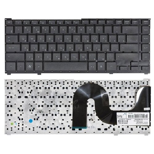 Клавиатура для ноутбука HP MP-08H93US-9301 черная без рамки