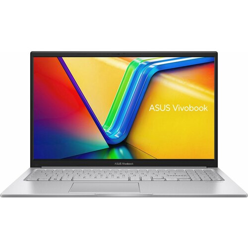 ASUS Ноутбук Asus Vivobook 15 X1504VA-BQ895 Core i5 120U 16Gb SSD512Gb UMA 15.6" IPS FHD (1920x1080) noOS silver WiFi BT Cam (90NB13Y2-M00880)
