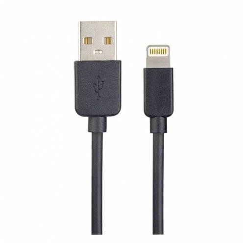 Кабель PERFEO для iPhone, USB - 8 PIN (Lightning), черный, длина 1 м., бокс (I4603)