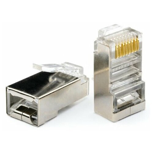 Коннектор ATcom RJ45 FTP АТ0698 - 100шт