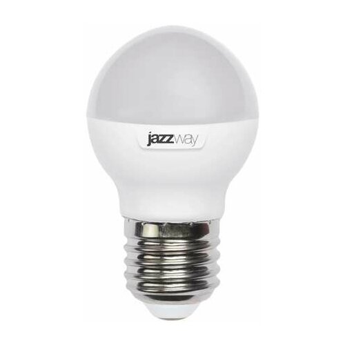 Лампа светодиодная PLED-SP-G45 7Вт шар 5000К холод. бел. E27 540лм 230В JazzWay 1027887-2 (3шт.)
