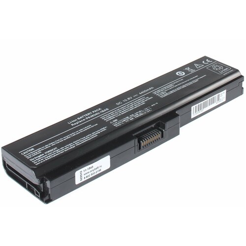 Аккумуляторная батарея Anybatt 11-B1-1543 4400mAh для ноутбуков Toshiba PA3634U-1BRS, PABAS228, PA3634U-1BAS,