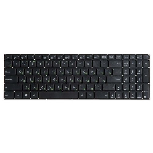 Клавиатура для ноутбука Asus X551M, F551, D550, R505, R512, R515, TP550L, TP550L, черная без рамки, гор. Enter ZeepDeep