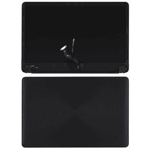 Крышка в сборе с матрицей для Asus Zenbook UX550GE черная / 1920x1080 (Full HD) / Матовая