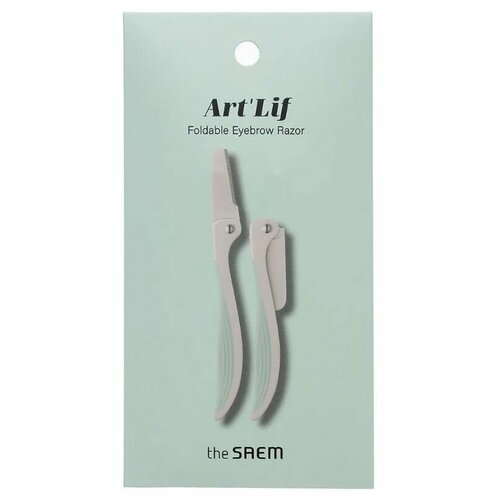 The Saem Безопасная бритва для бровей Art'Lif Foldable Eyebrow Razor