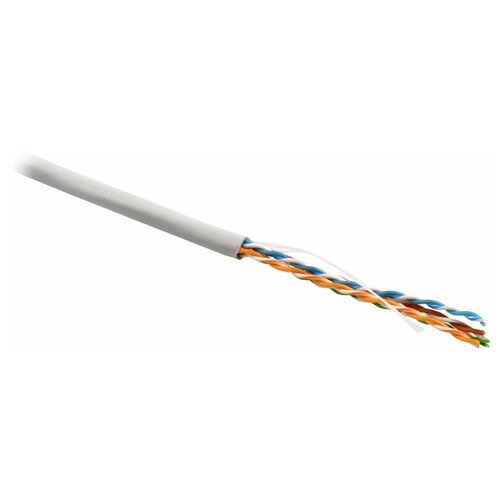 Hyperline UUTP4-C5E-S24-IN-PVC-GY-100