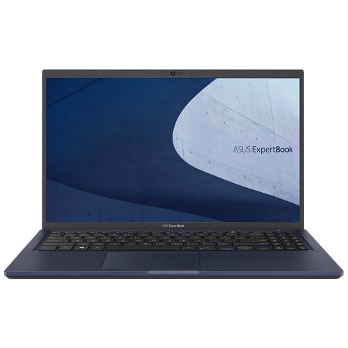 15.6" Ноутбук ASUS ExpertBook B1 B1500CEAE-BQ2123T 1920x1080, Intel Core i3 1115G4 3 ГГц, RAM 4 ГБ, DDR4, SSD 256 ГБ, Intel UHD Graphics, Windows 10 Home, 90NX0441-M25200, синий