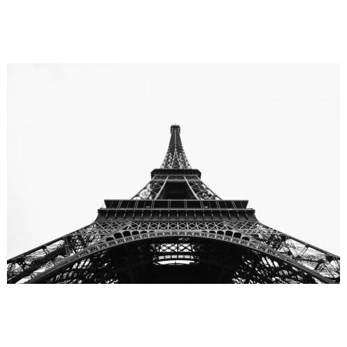 Плакат, постер на бумаге Eiffel Tower/Эйфелева башня. Размер 42 х 60 см