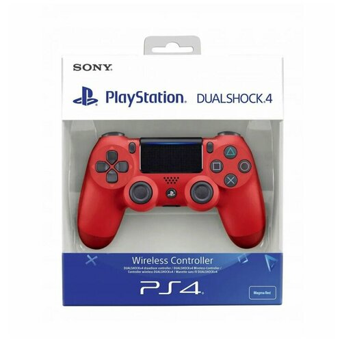 Геймпад Sony PlayStation беспроводной DualShock 4 v2 Magma Red (CUH-ZCT2E)