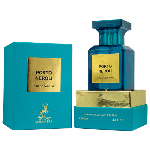 Парфюмерная вода/ духи/ AL HAMBRA unisex/ PORTO NEROLI/ свежесть/ 80 мл/ Арабские Эмираты/ масляная основа