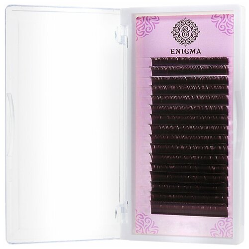 Ресницы Enigma цвет "Мокка" 0,07/L/9 mm (16 линий)