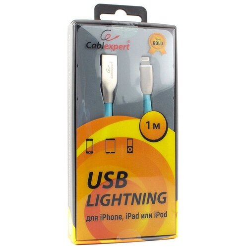 Lightning USB кабель Cablexpert CC-G-APUSB01Bl-1M 1.0m