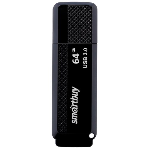 Флешка SmartBuy Dock USB 3.0 64 ГБ, 1 шт., черный