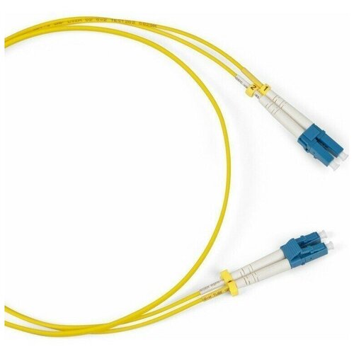 Патч-корд Hyperline FC-9-LC-LC-UPC-2M, 2м (FC-D2-9-LC/UR-LC/UR-H-2M-LSZH-YL)